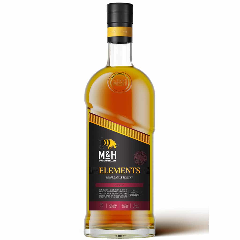 M&H ELEMENTS SHERRY CASK – סינגל מאלט שרי - אדון המשקאות